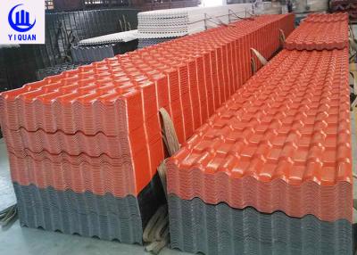 China Spanish 960mm Width Upvc Roof Tile Pvc Roof Sheet For Residential for sale