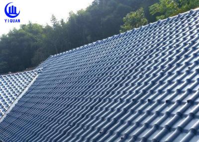 China Anti Corrosion Asa Synthetic Resin Roof Sheet High Pavement Efficiency for sale