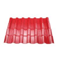 China Spanish Style Synthetic Resin Roof Tiles 2.3-3.0mm Thickness for sale