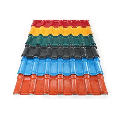 China ASA Synthetic Resin Roof Tile Heat Resistant Custom Colors for sale