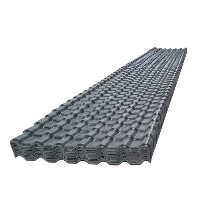 China ASA Synthetic Resin Roof Tile 2.3mm-3.0mm Thickness Corrugated Waves for sale
