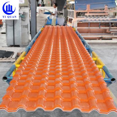 China ASA Synthetic Resin Roof Tile 2.5mm 1050mm Width ISO Certified for sale