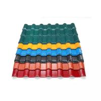 China ASA Synthetic Spanish Roof Tile 2.3-3.0mm UV-Resistant for sale