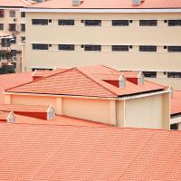 China ASA Synthetic Resin Roof Tile Waterproof Impact Resistant 3-Layer for sale