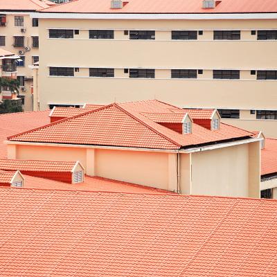 China ASA Synthetic Resin Roof Tile Waterproof Impact Resistant 3-Layer for sale