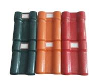 China Spanish Bamboo Wave ASA Resin Roof Sheet 2.5mm 1050mm Width for sale