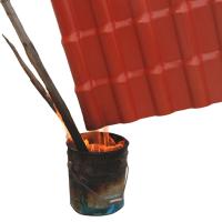 China Fireproof ASA Synthetic Resin Roof Tile 1050mm Width 5-Year Warranty for sale
