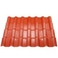 China ASA Synthetic Resin Roof Tile 1050mm Width 2.5mm Thickness for sale