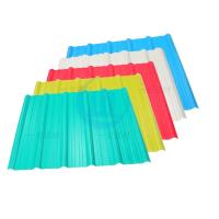 China UPVC Corrugated Roof Tile 920mm Width 3mm Thickness for sale
