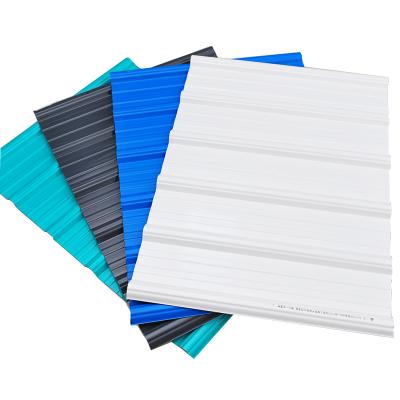 China PVC Roof Tiles 1.8mm-2.5mm Thickness Custom Length 5-Year Warranty for sale