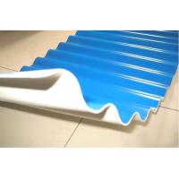 China PVC Roof Tiles 1.5mm Thickness Wave Design for Villa Factory Roofing for sale