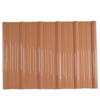 China PVC Corrugated Roof Tile 0.8-3.0mm Thickness 1130mm Width Waterproof for sale