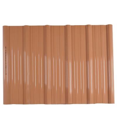 China PVC Corrugated Roof Tile 0.8-3.0mm Thickness 1130mm Width Waterproof for sale
