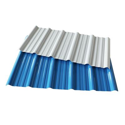 China UPVC Spanish Roof Tile 1.5mm-2.8mm Thickness 1130mm Width for sale