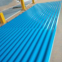 China PVC Plastic Roof Tile 1.8mm-3.0mm Thickness 1050mm Width for sale