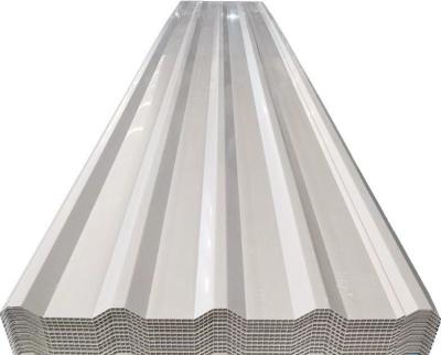 China 930mm x 5800mm PVC Twin Wall Roof Sheet 10mm Thickness for sale