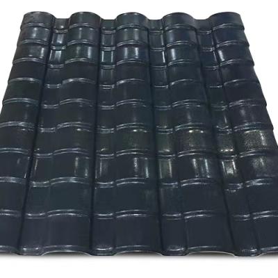 China ASA Synthetic Resin Roof Tiles 1080mm Width 2.5mm 3.0mm Thickness for sale