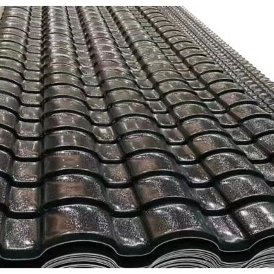 China ASA PVC Roof Tile 1050mm Width 2.5mm Thickness Waterproof for sale