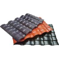 China ASA PVC Synthetic Roof Tile 1050mm Width 5-Year Warranty for sale