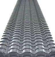 China ASA Synthetic Resin Roof Tile 1080mm Width 2.5mm Thickness Windproof for sale