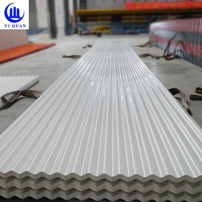 China UPVC Spanish Roof Tiles 1.5mm to 2.8mm Thickness Custom Length for sale
