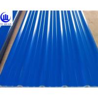 China PVC Corrugated Roof Tiles 0.8-3.0mm Thickness for Warehouse Workshop for sale