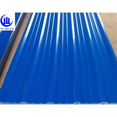 China PVC Corrugated Roof Tiles 0.8-3.0mm Thickness for Warehouse Workshop for sale