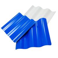 China PVC Roof Tiles 0.8-3.0mm Thickness Fireproof Waterproof for Villa Garden for sale