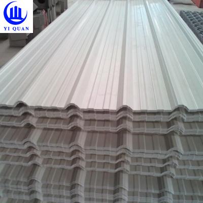 China UPVC Insulated Roof Panels 1.5mm-2.8mm Thickness 1130mm Width for sale