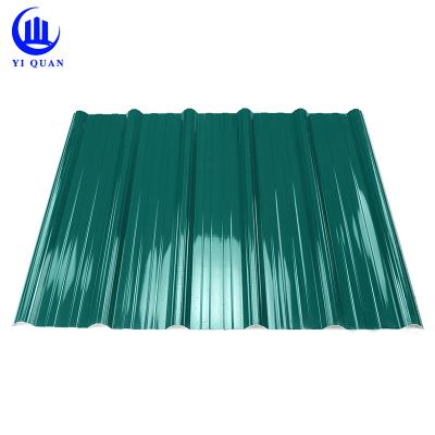 China UPVC Spanish Roof Tiles 1.5mm-2.8mm Thickness 1130mm Width for sale