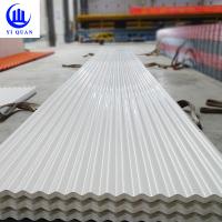 China UPVC Spanish Roof Tile 2.0mm Thick 1130mm Width Heat Insulation for sale