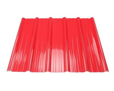 China PVC Plastic Roof Tiles 0.8-3.0mm Thickness Waterproof Corrugated for sale