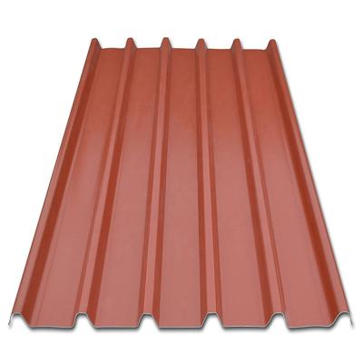 China UPVC Spanish Roof Sheet 1.5mm-2.8mm Thickness 1130mm Width for sale