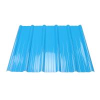China UPVC Roofing Sheet 2.5mm Thick Heat Insulation Spanish Style for sale