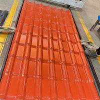 China ASA Synthetic Resin Roof Tile 1050mm Width 2.5mm Thickness Windproof for sale