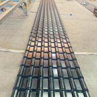 China ASA Synthetic Resin Roof Tile 1050mm Width Windproof Impact Resistant for sale