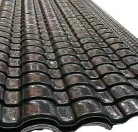 China ASA Synthetic Resin Roof Tile 1080mm Width 2.5mm Thickness Windproof for sale