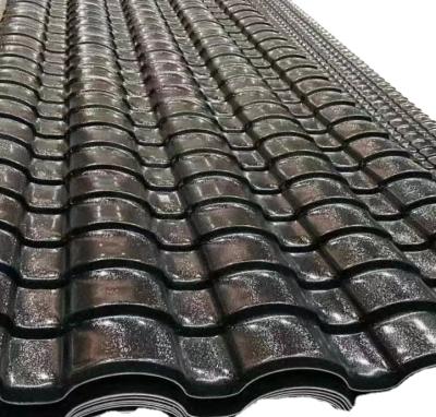 China ASA Synthetic Resin Roof Tile 1080mm Width 2.5mm Thickness Windproof for sale