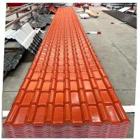 China ASA Synthetic Resin Roof Tiles 1050mm Width 2.5mm Thickness for sale