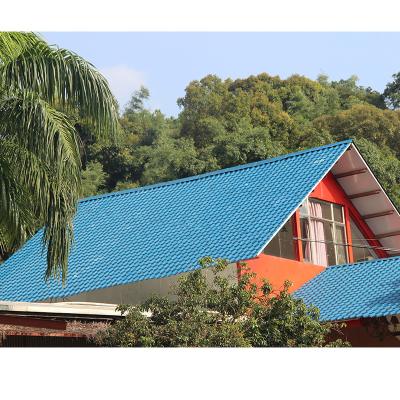 China ASA Synthetic Resin Roof Tile 2.5mm Thickness B1 Fire Rating for sale
