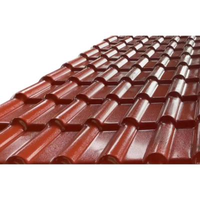 China ASA PVC Roof Tile 1050mm Wide 2.5mm Thickness Fireproof for sale