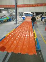 China Brick Red Pvc Colonial Upvc Roof Sheet 219mm Length Asa Spanish Roof Tile for sale