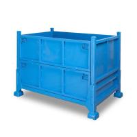 China Heavy Duty Foldable Steel Storage Cage Warehouse Lockable Metal Storage Cages for sale