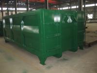 China Heavy Duty open top container 5ft 6ft 7ft high Waste Container For Construction Demolition for sale