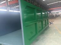 China Heavy Duty open top container 5ft 6ft 7ft high Waste Container For Construction Demolition for sale