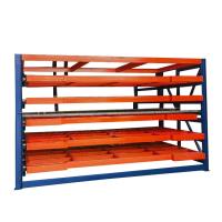 China 6 Layers Heavy Duty Stacking Shelves Manual Warehouse Storage System Customized Size for sale