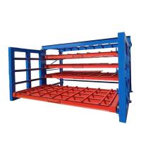 China 6 Layers Heavy Duty Stacking Shelves Manual Warehouse Storage System Customized Size for sale