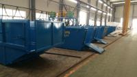 China Outdoor Scrap Metal and Garbage Disposal Skip Bin Customized Heavy Duty Industrial Loader with 3-4mm Sidewalls for sale