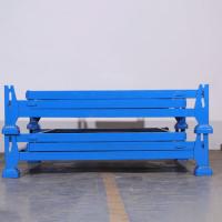 China Heavy Duty Industrial Steel Pallet Stackable Wire Mesh Box Pallet Customized Size 200kg for sale