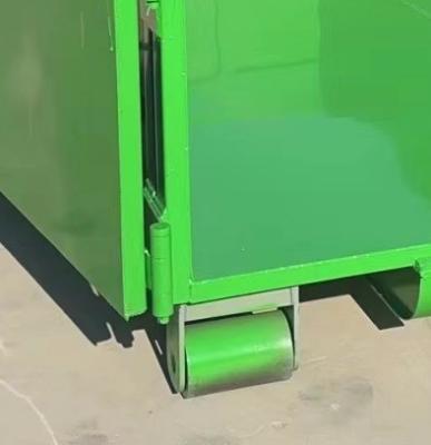 China Anti Corrosion Steel Roll Off Dumpster 20 30 40 Yard For Roofing And Landscaping for sale